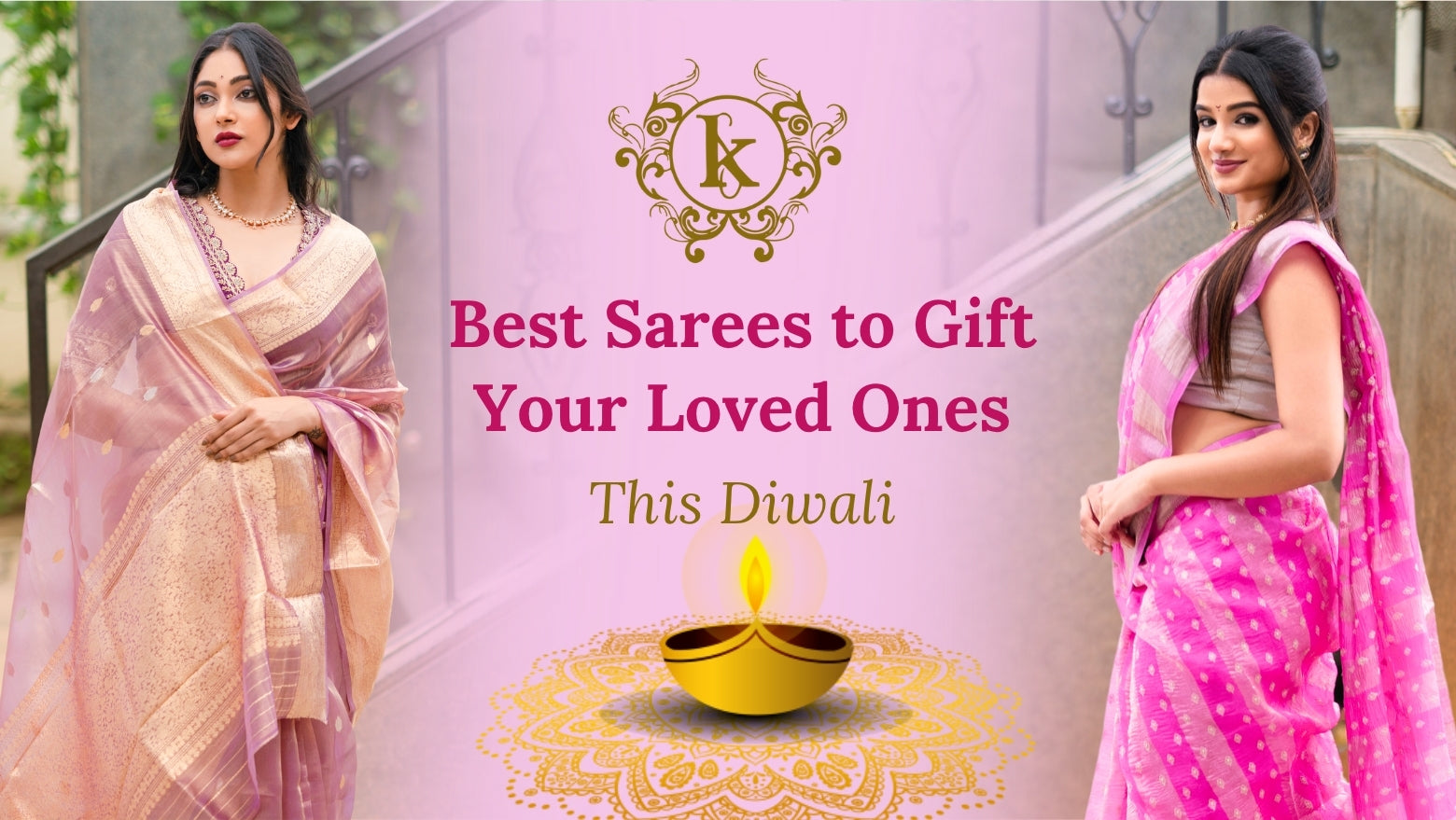 Best Festive Sarees Online to Gift This Diwali | Kaladhar